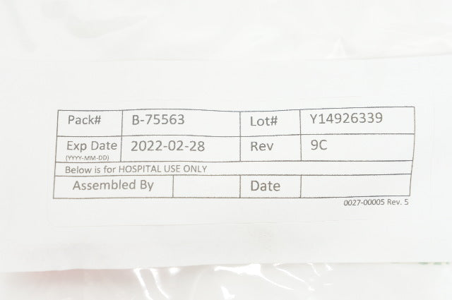 Pack B-75563 For Hospital Use Only – Imedicsales