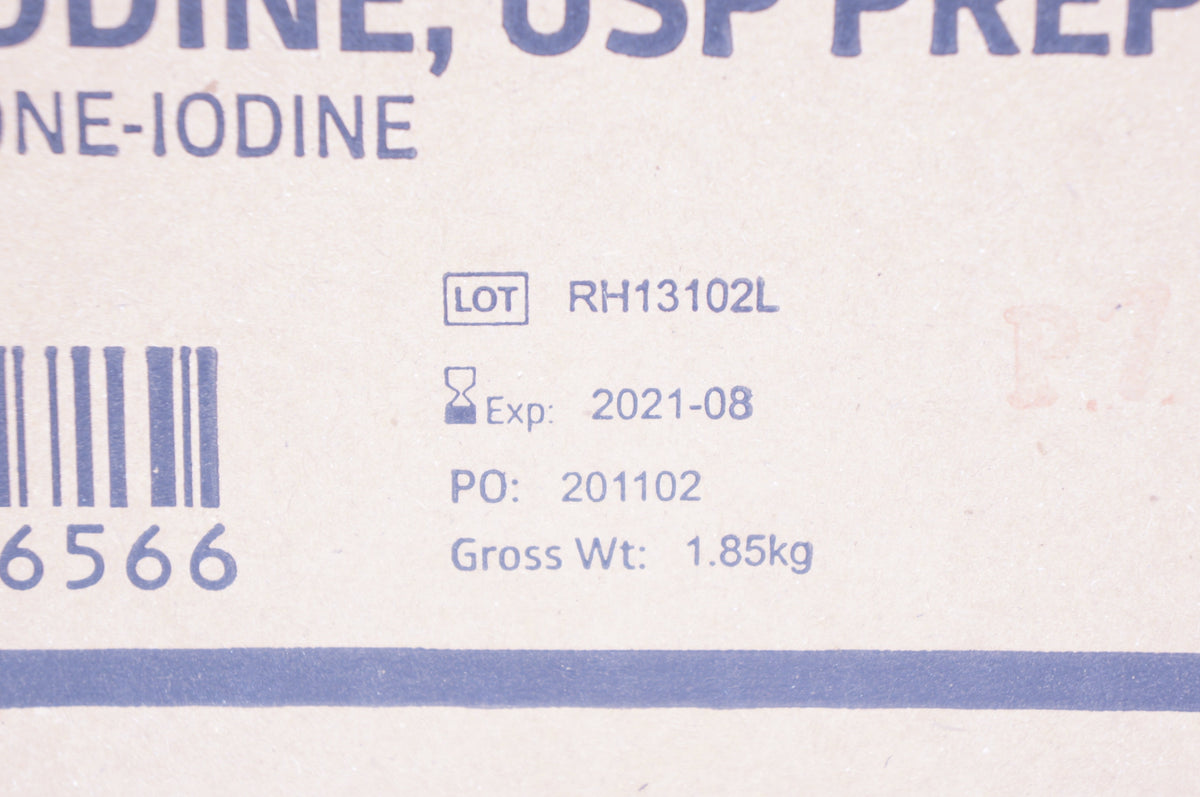 Medline MDS093917 Povidone-Iodine, USP Prep Pads, Medium, 2-Ply - Box ...