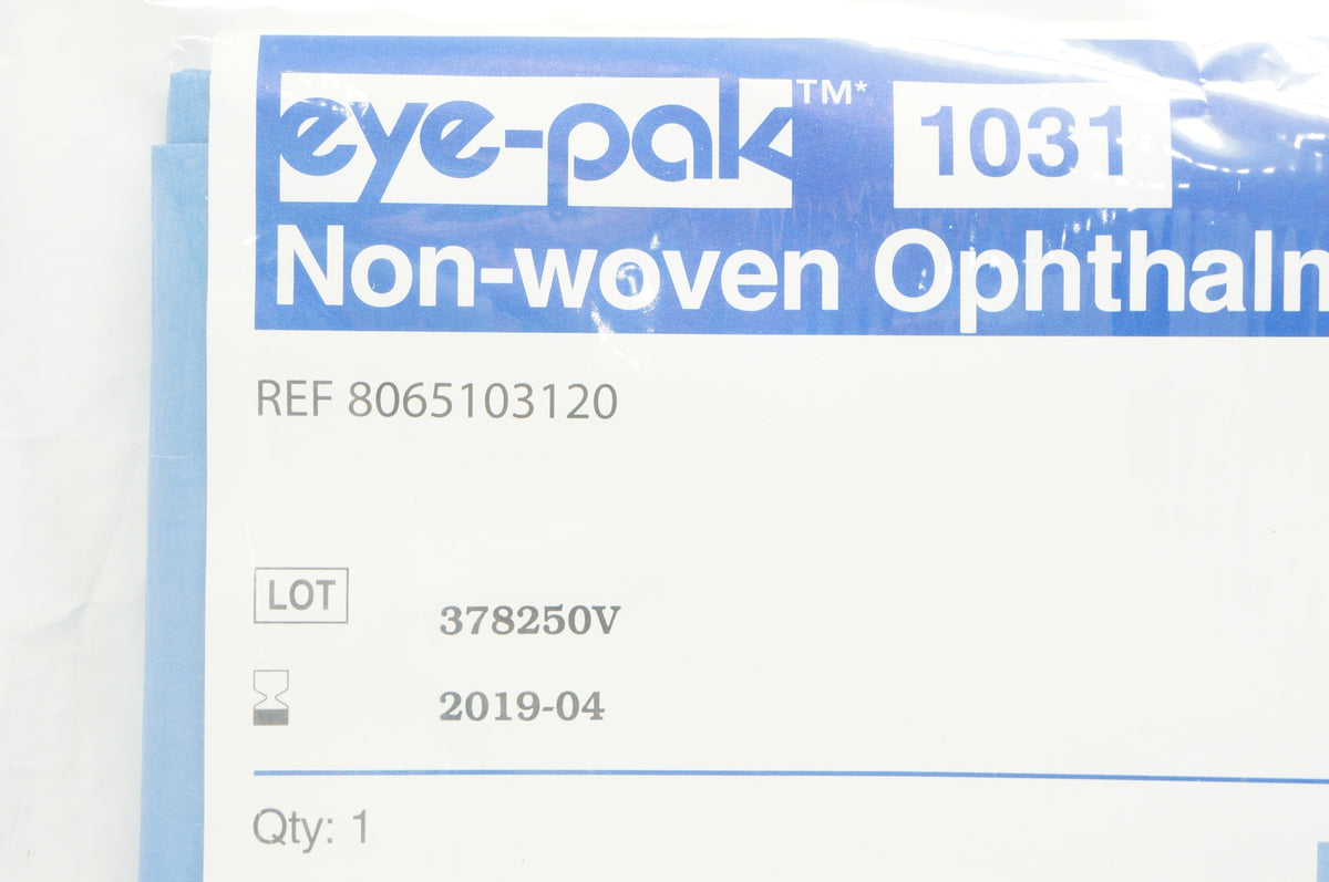 Alcon 8065103120 Eye-Pak Non-Woven Ophthalmic Drape 65in x 100in (x ...