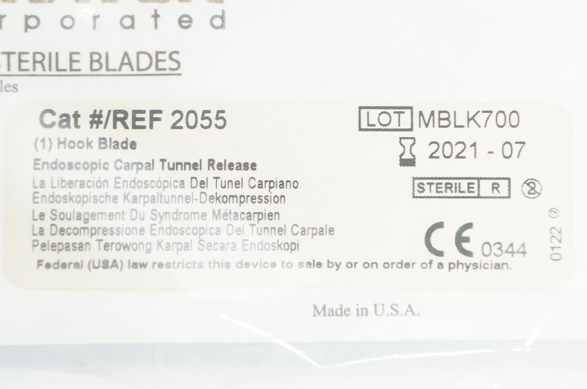 Instratek 2055 Hook Blade Endoscopic Carpal Tunnel Release – Imedicsales