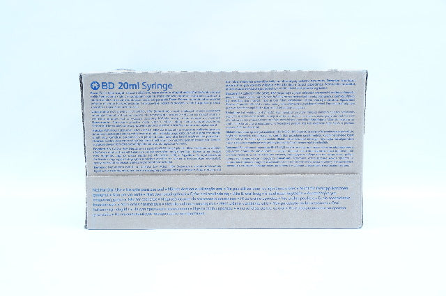 BD 302830 Syringe Luer-Lok Tip 20 ml - Box of 48 – Imedicsales
