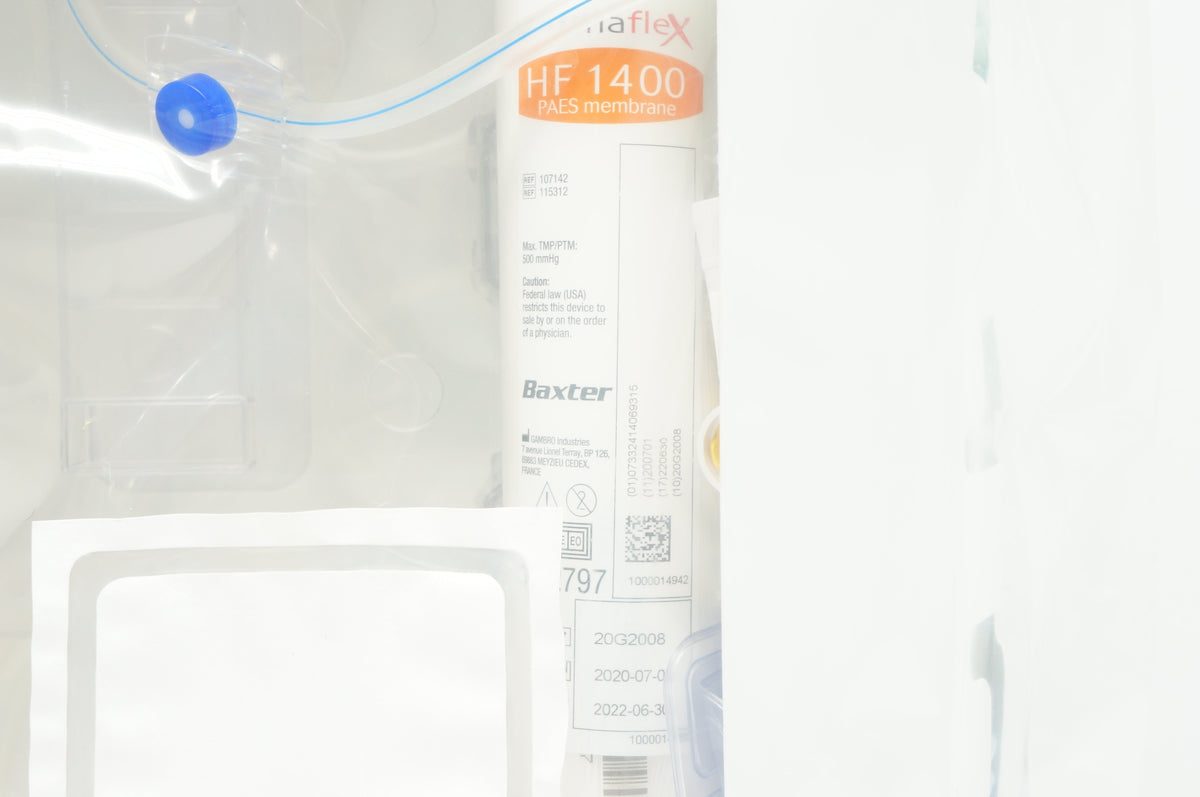 Baxter HF1400 Prismaflex Extra Corporeal Circuit with Filter – Imedicsales