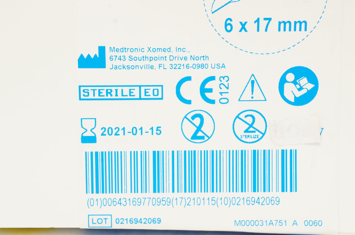 Medtronic 1830617SPH NuVent EM Sinus Dilation System Sphenoid 6 x 17 m ...
