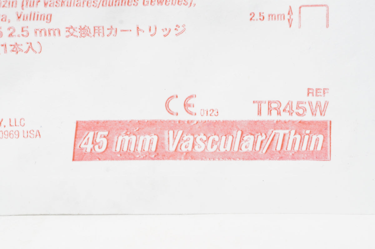 Ethicon TR45W 1 Endopath ETS45 2.5mm Reload, 45mm Vascular/Thin (x ...