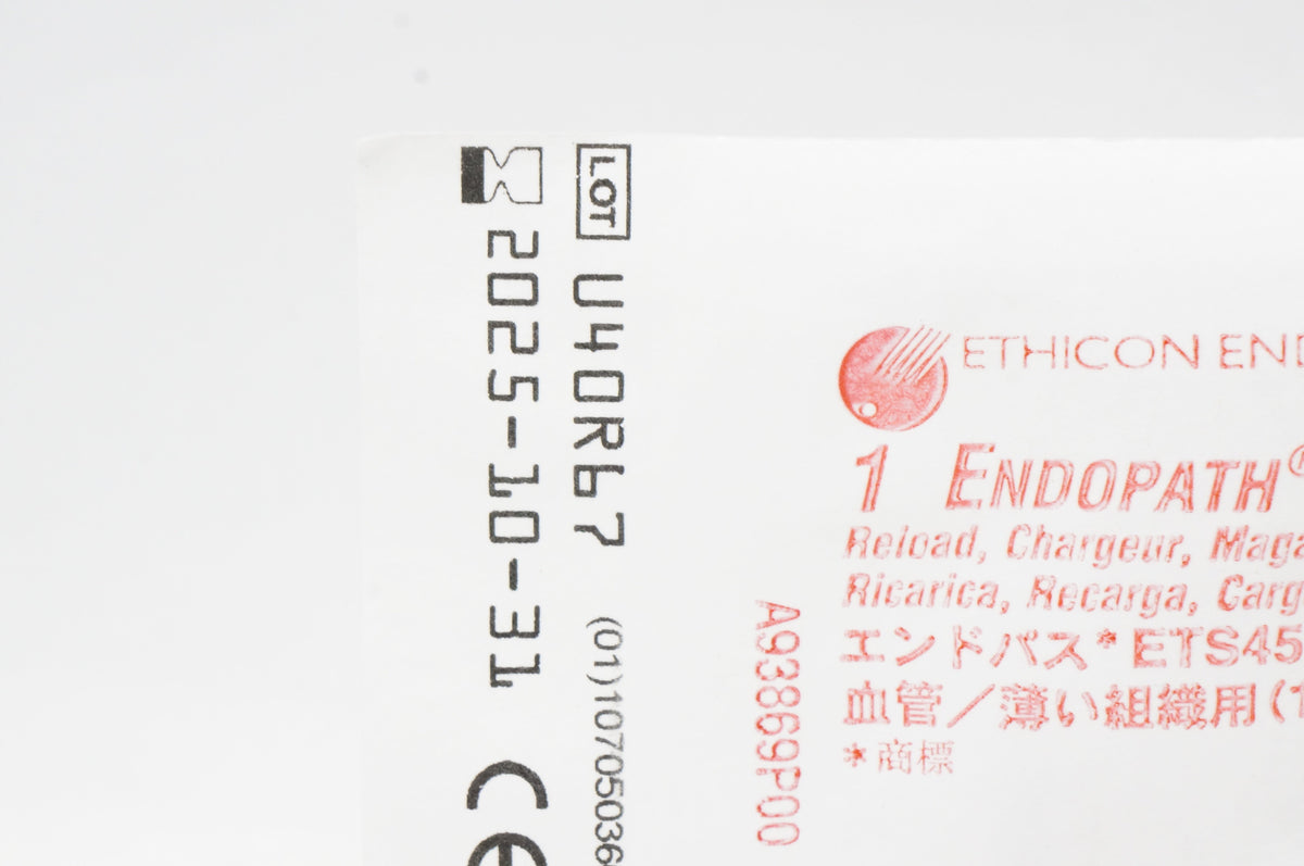 Ethicon TR45W 1 Endopath ETS45 2.5mm Reload, 45mm Vascular/Thin (x ...