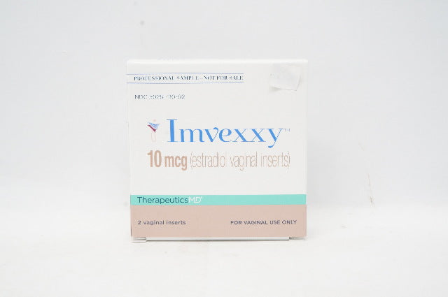 Catalent Imvexxy 10 mcg (Estradiol Vaginal Inserts) - Pack of 2 ...