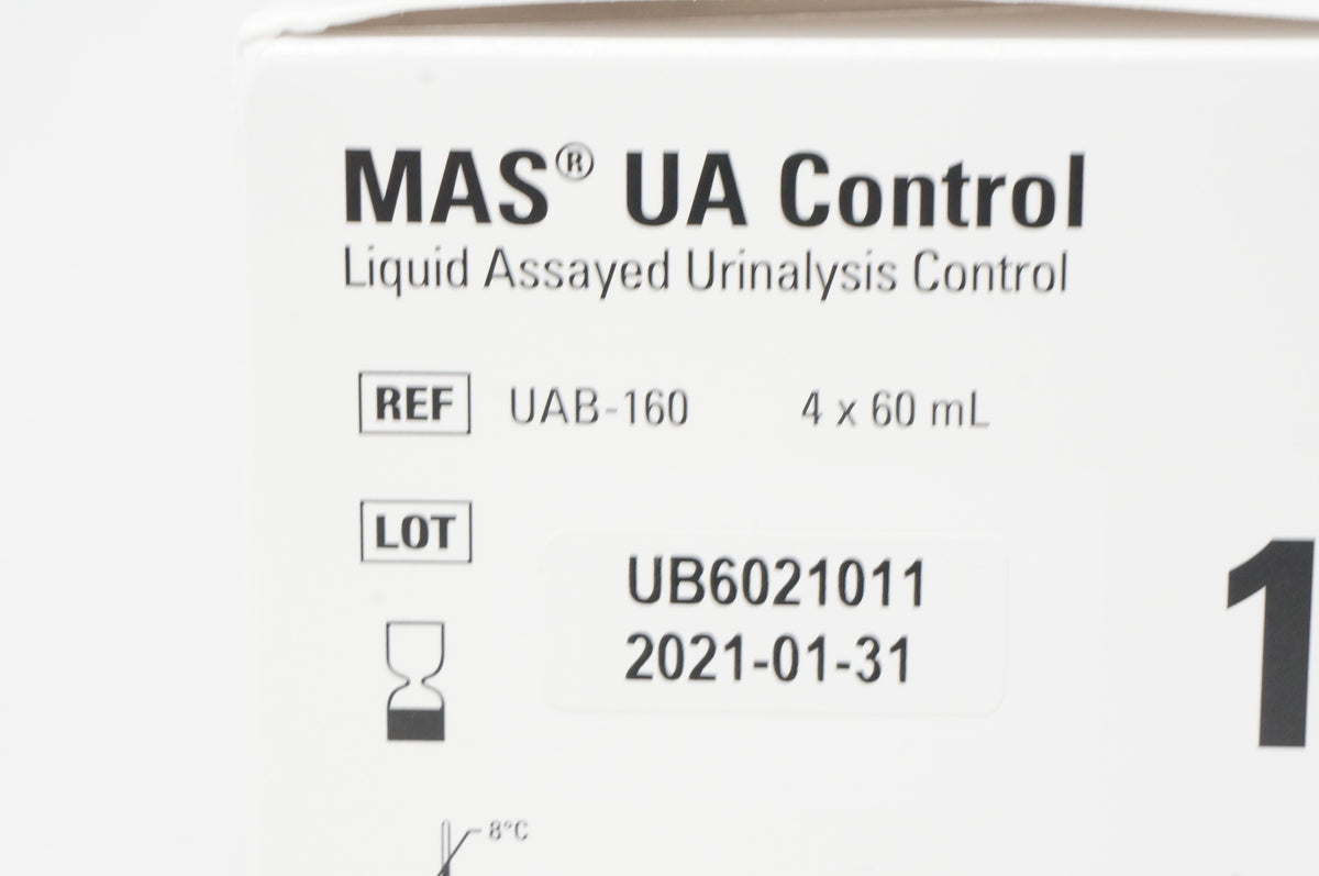 Thermo Scientific UAB-160 MAS Liquid Assayed Urinalysis Control 4 x 60 ...