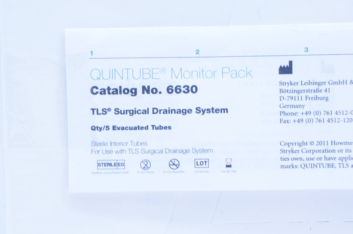 Stryker 6630 TLS Drainage System - Pack of 4 – Imedicsales
