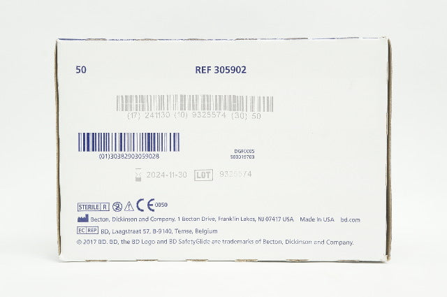 BD 305902 SafetyGlide Injection Ndle 23G x 1 inch - Box of 50 – Imedicsales