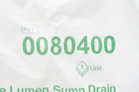 Bard 0080400 Davol Abramson Triple Lumen Sump Drain 5/8 inch x 15 inch ...