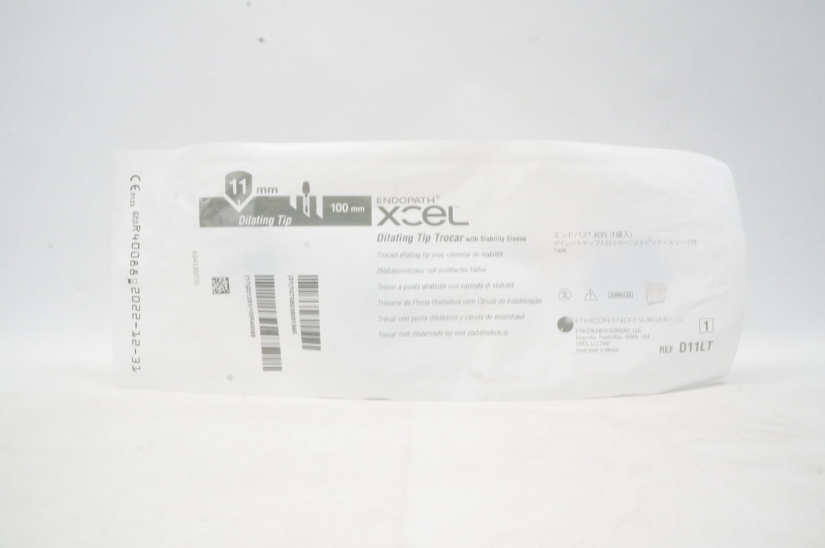 Ethicon D11LT Xcel Dilating Tip Trocar 11mm x 100mm – Imedicsales