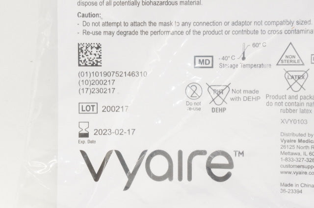 Vyaire 2K8050 AirLife Face Mask, Neonatal – Imedicsales