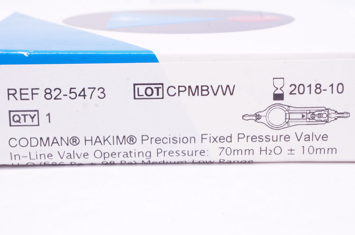Codman 82-5473 Hakim Precision Fixed Pressure Valve (x) – Imedicsales