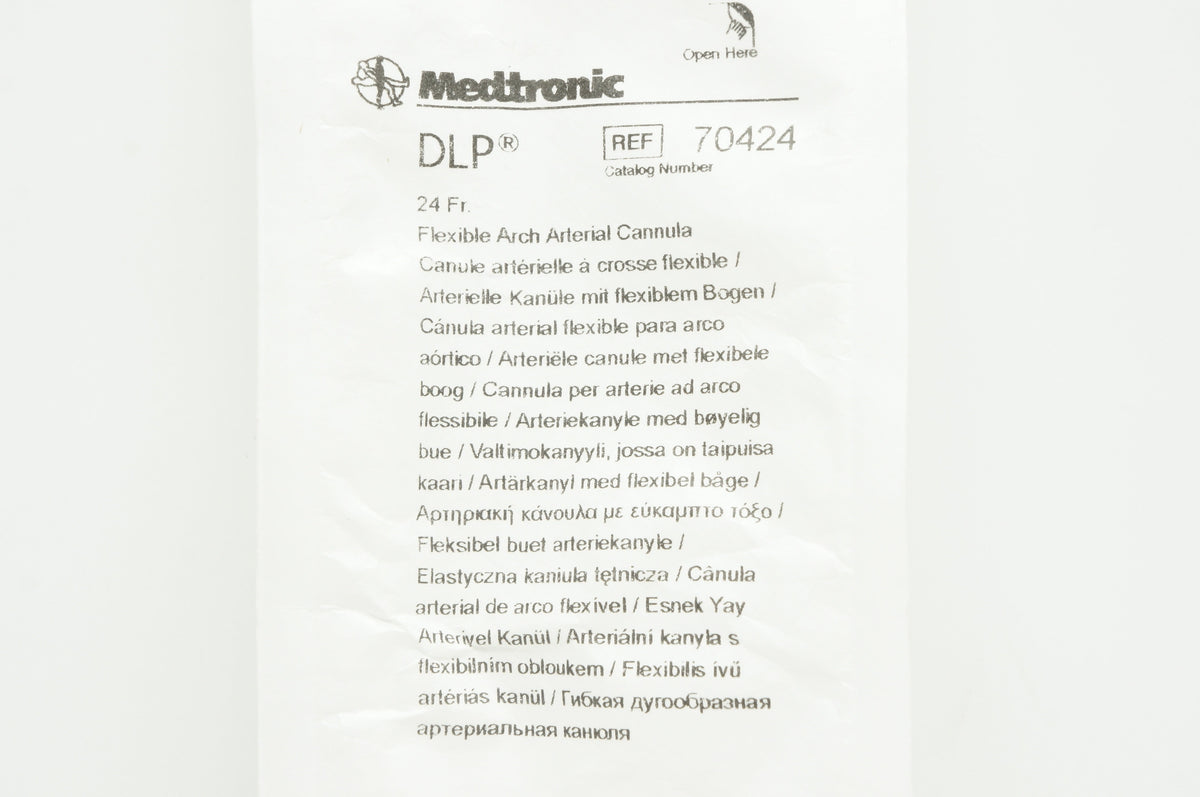 Medtronic 70424 DLP Flexible Arch Arterial Cannula 24Fr (x) – Imedicsales