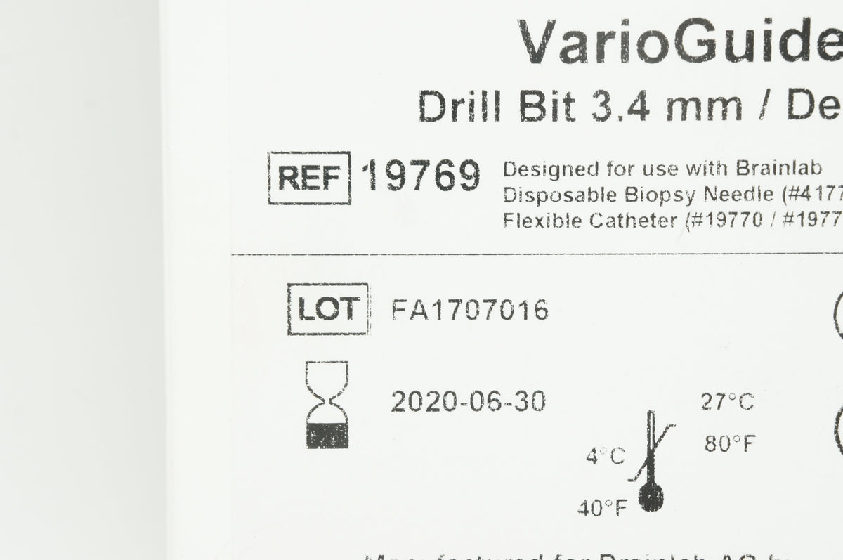 Brainlab 19769 VarioGuide Drill Kit 3.4mm x 1.9mm (x) – Imedicsales
