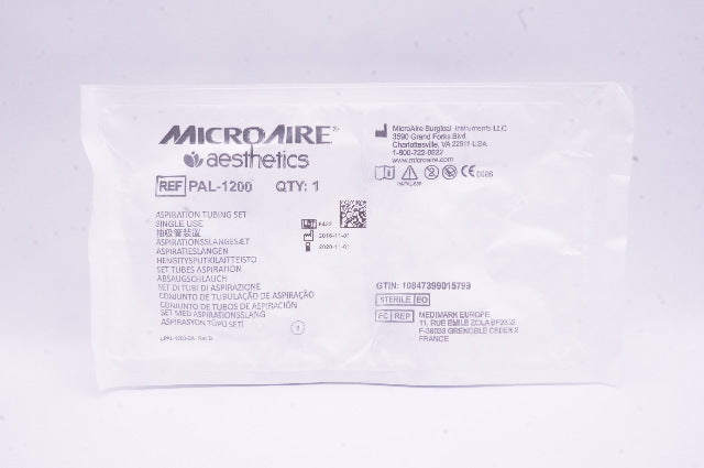 MicroAire PAL-1200 Aesthetics Aspiration Tubing Set (x) – Imedicsales