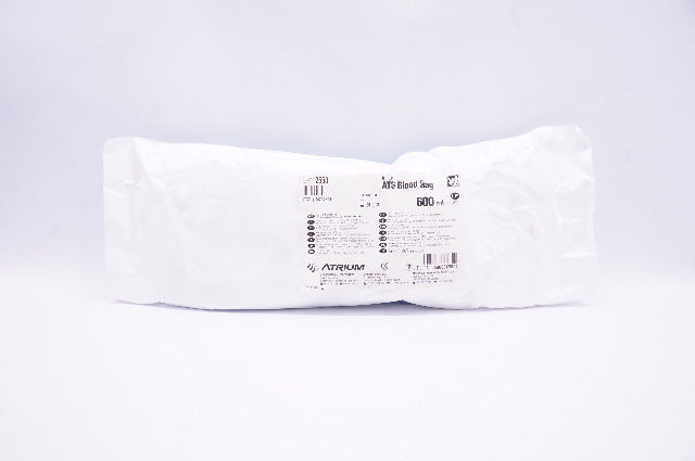 Atrium 2550 Ats Blood Bag Chest Drain Autotransfusion 600ml (x ...