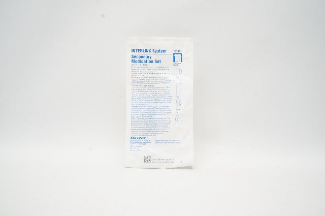 Baxter 2C7451 Interlink System Secondary Medication Set 10 Drops/mL 37 ...