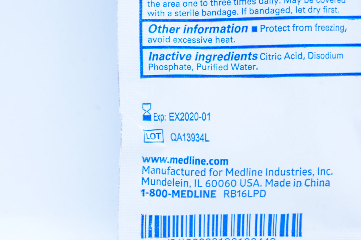 Medline MDS093902 Triple Pack Povidone-Iodine Swabsticks (x) - Pack of ...