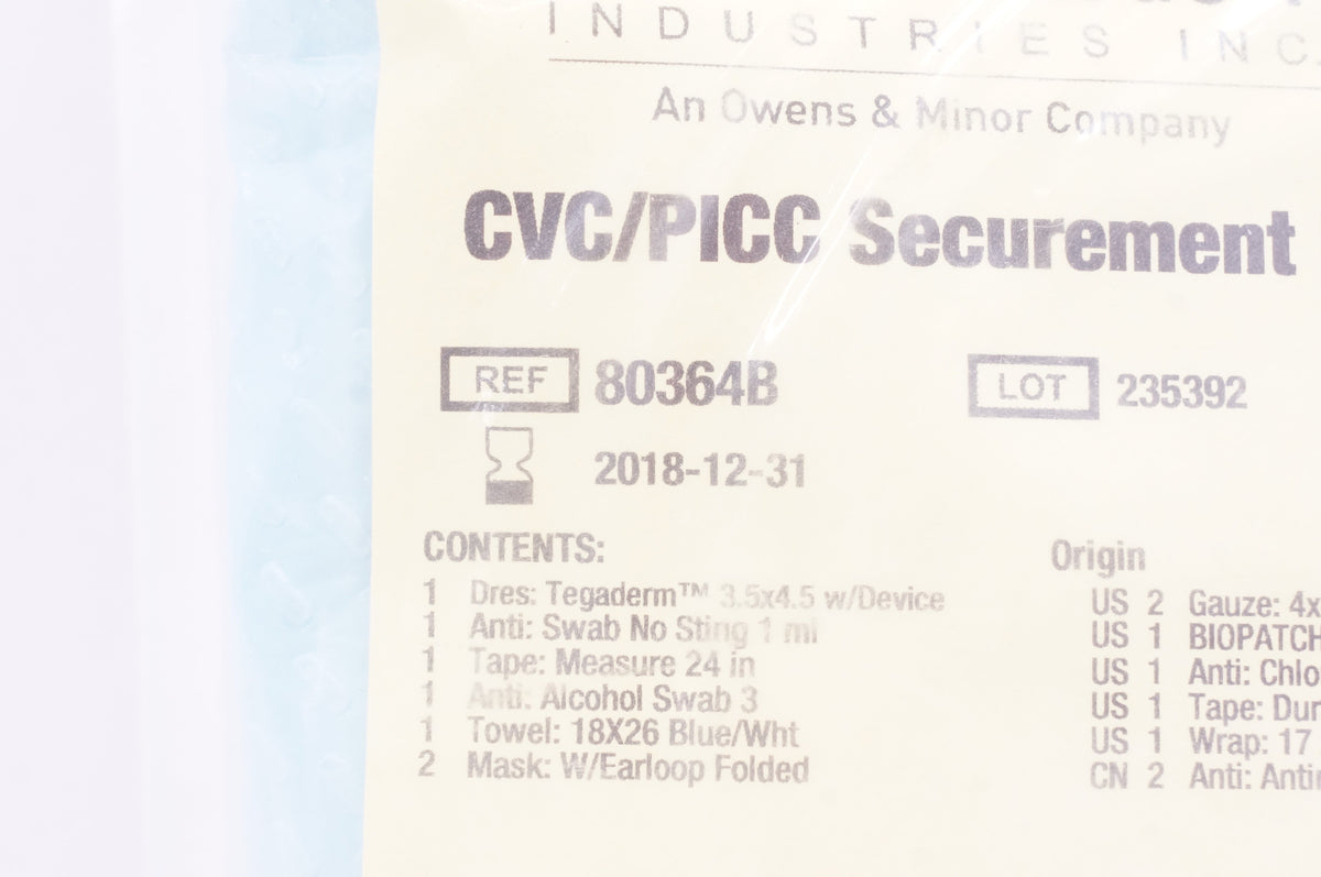 Medical Action 80364B CVC/PICC Securement Kit (x) – Imedicsales