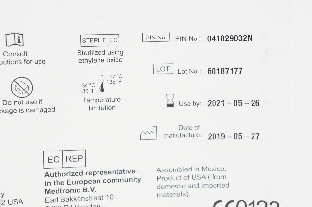 Medtronic 041829 Interstim Stainless Steel Foramen Ndle, 12.5 cm - Box ...
