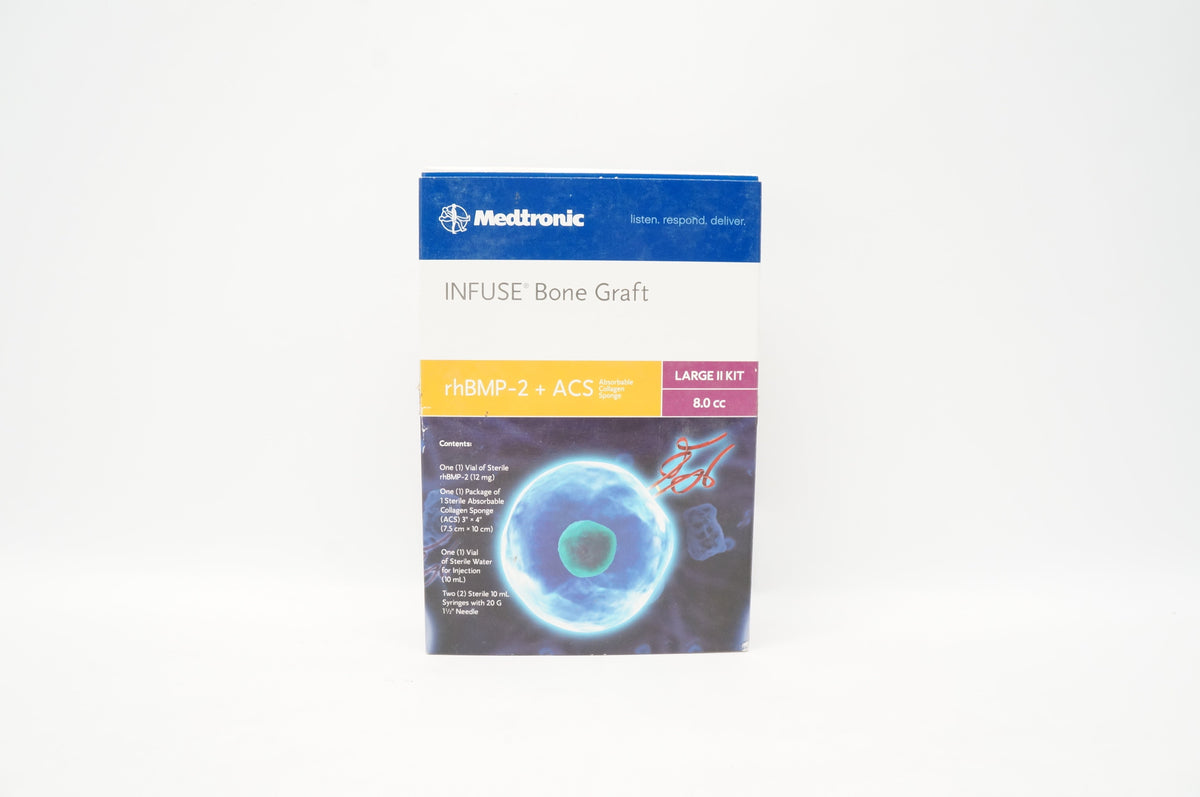 Medtronic 7510800 Infuse Bone Graft rhBMP -2 +ACS Large II Kit 8.0cc ...