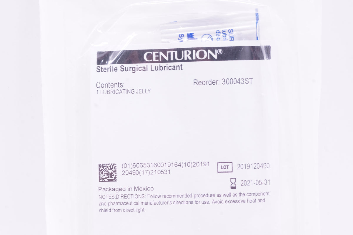 Centurion 300043ST Sterile Surgical Lubricant (x) – Imedicsales