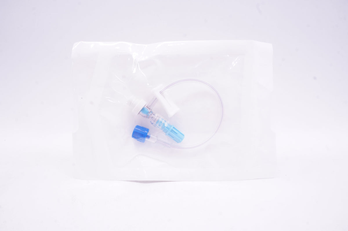 BD MXT1003 MaxGuard Pressure Rated T-Connector Extension Set ≈0.8ml ≈6 ...