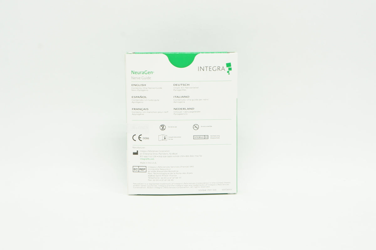 Integra PNG720 NeuraGen Nerve Guide 7mm x 2cm (x) – Imedicsales