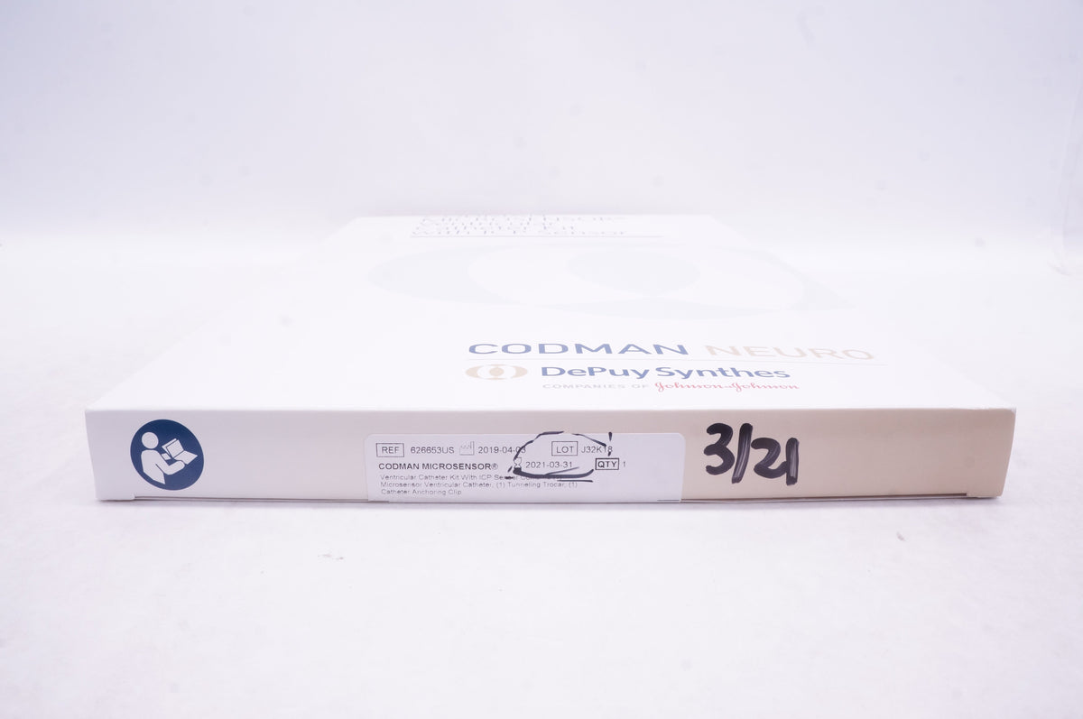 DePuy Synthes 626653US Codman Microsensor Ventricular Catheter Kit (x ...