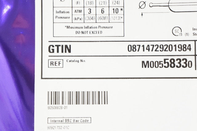 Boston Scientific 5833 CRE Fixed Wire Esophageal Cath. 6mm/7mm/8mm (x ...