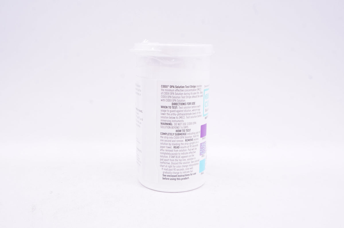 Cidex OPA 20392 Solution Test Strips ~ Box of 60 (x) – Imedicsales
