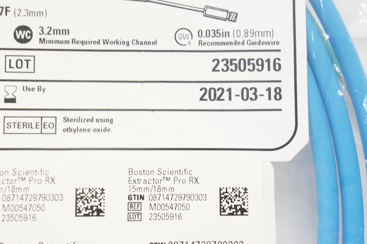 Boston Scientific 4705 Extractor Pro RX Retrieval Balloon Cath.15 x 18 ...