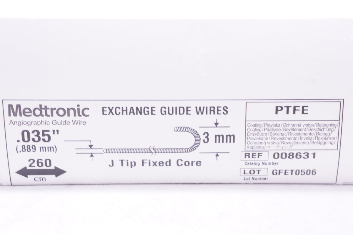 Medtronic 008631 Exchange Guide Wires .035inch - Box of 10 – Imedicsales
