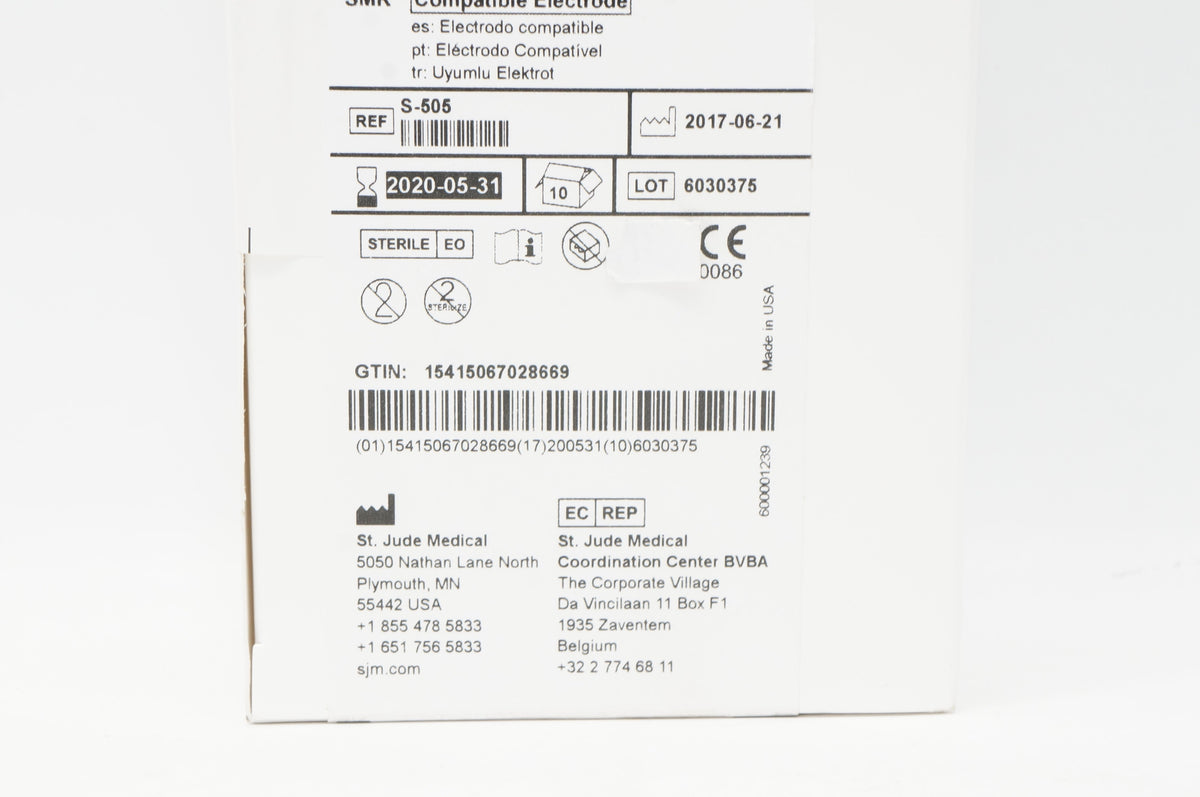 Abbott S-505 Classic Radiofrequency Cannula, Straight, 22Ga X 5cm (x ...