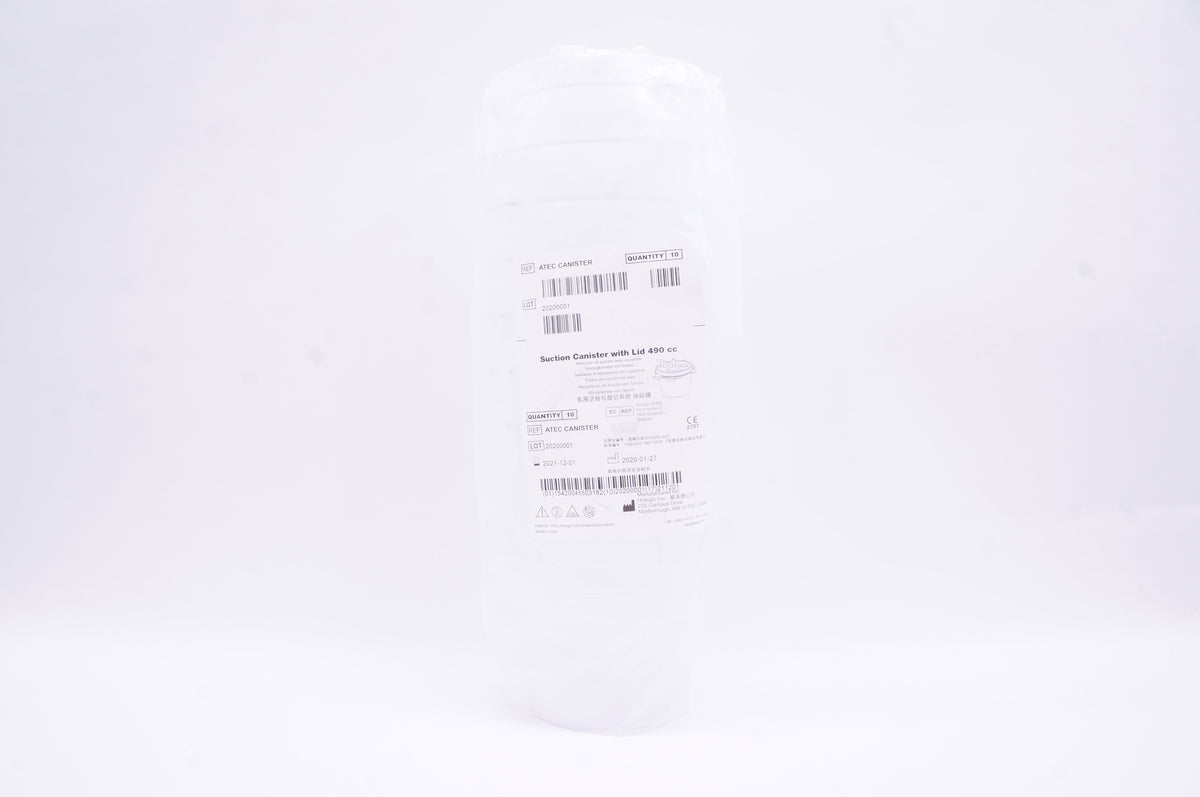 Hologic ATEC CANISTER Suction Canister with Lid 490cc - Pack of 10 ...