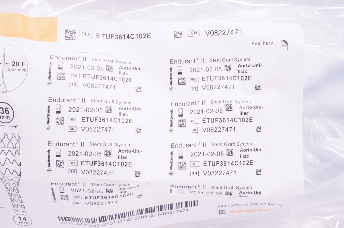 Medtronic ETUF3614C102E Endurant II Stent Graft System (x) – Imedicsales