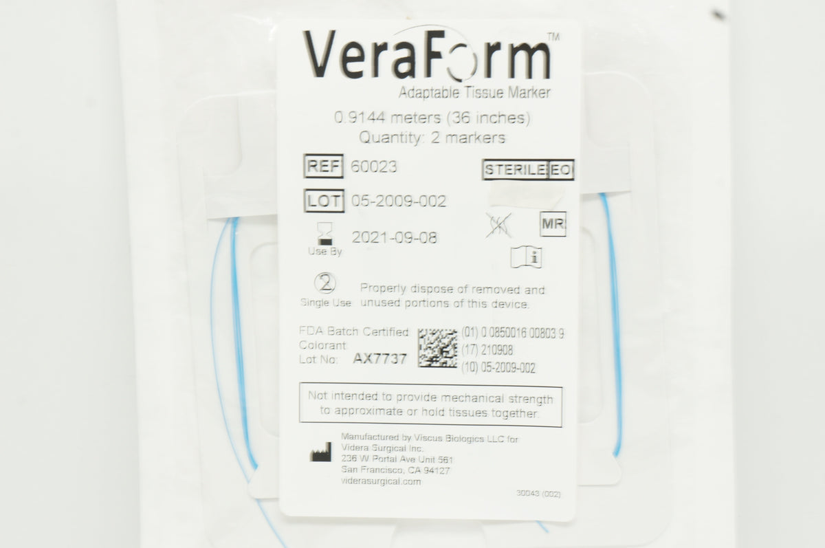 Viscus Biologics 60023 VeraForm Adaptable Tissue Marker 36in. - Pack o ...