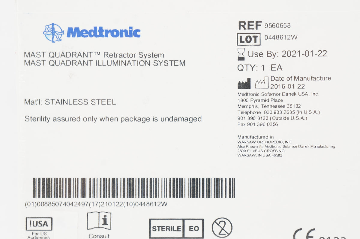 Medtronic 9560658 Mast Quadrant Retractor System (x) – Imedicsales