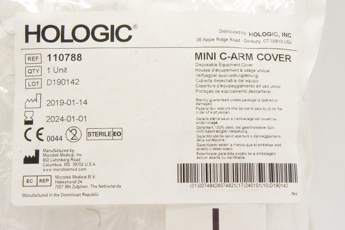 Microtek 110788 Hologic Disposable Mini C-Arm Cover – Imedicsales
