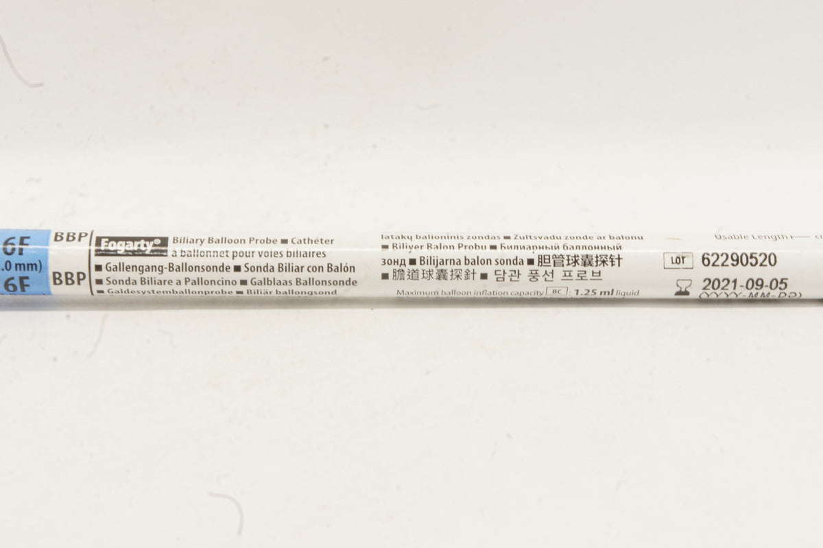 Edwards Lifesciences 410236F Biliary Balloon Probe Cath. 6F x 23cm ...