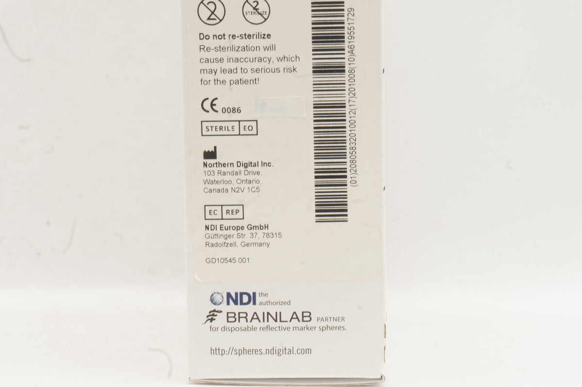 Brainlab 41773 Disposable Reflective Marker Spheres - Box of 30 (x ...