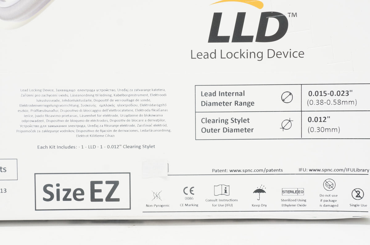 Spectranetics 518-062 Lead Locking Device, Size EZ – Imedicsales