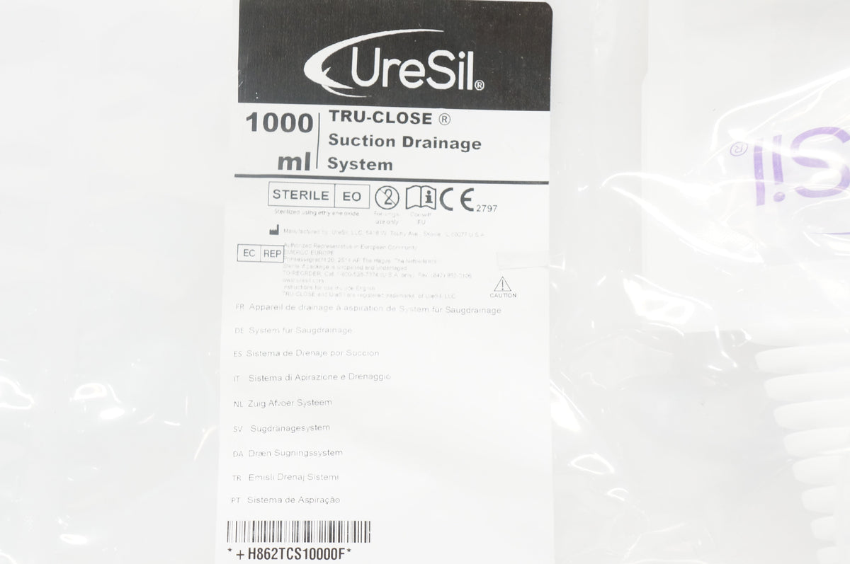 UreSil TCS1000 Tru-Close Suction Drainage System 1000ml – Imedicsales