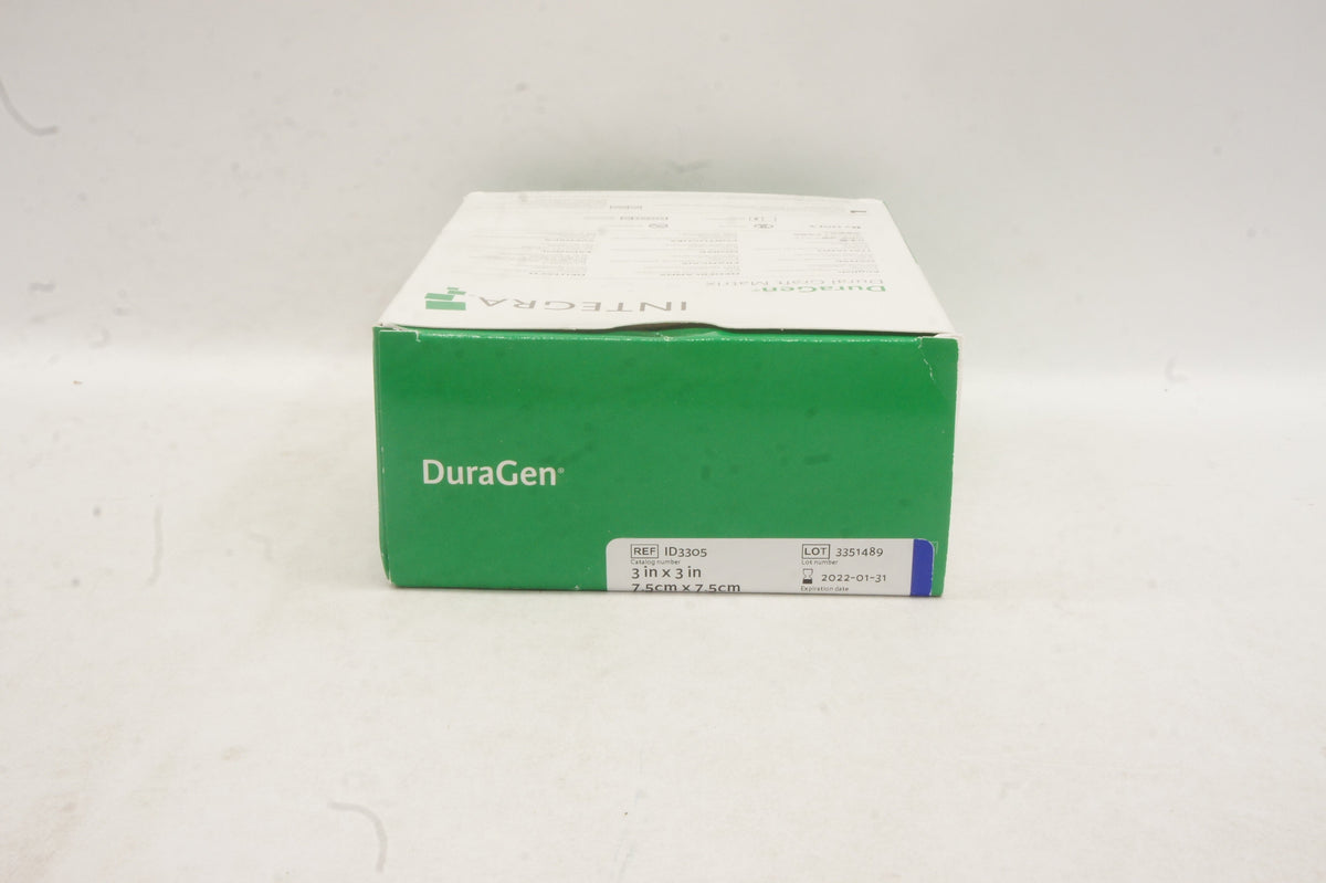 Integra ID3305 DuraGen Dural Graft Matrix 3inch x 3inch - Box of 5 ...