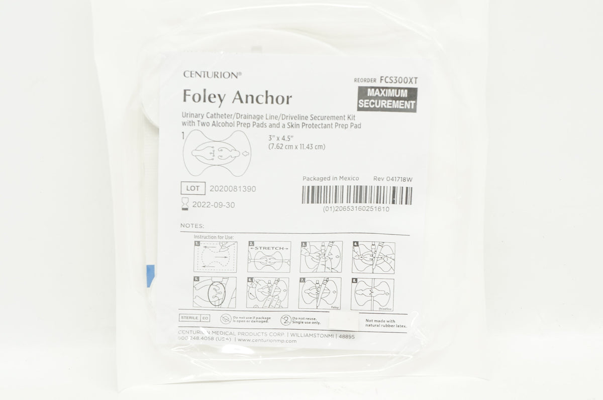 Centurion FCS300XT Foley Anchor Driveline Securement Kit 3 inch x 4.5 ...