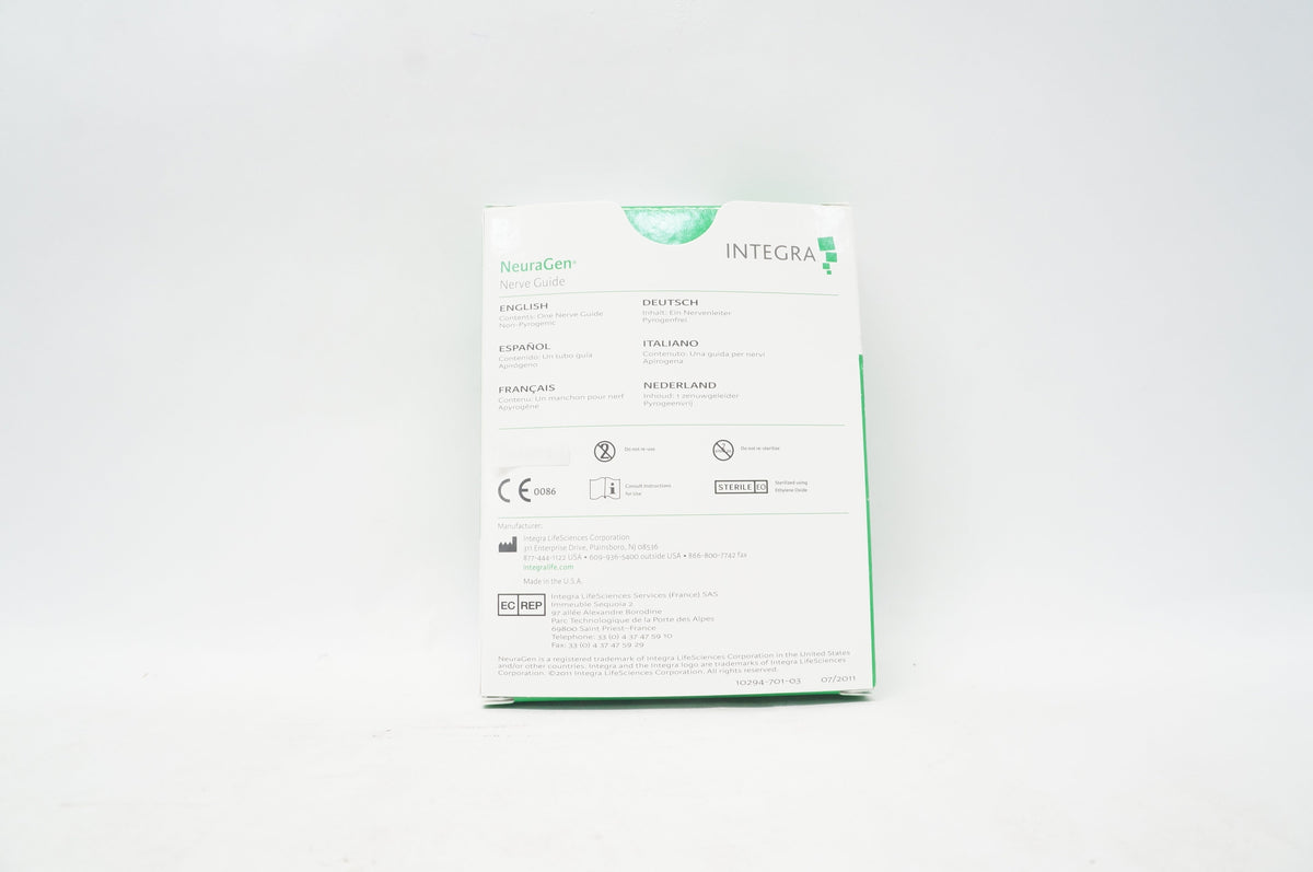 Integra PNG720 NeuraGen Nerve Guide 7mm x 2cm – Imedicsales