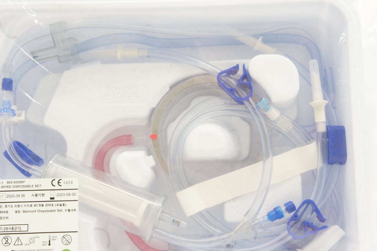 Belmont 903-00006P 3-Spike Disposable Set – Imedicsales