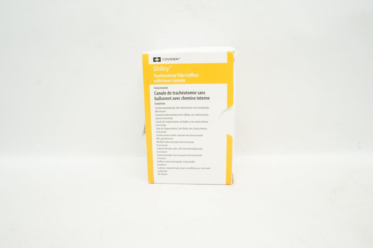 Covidien 6CFN Shiley Tracheostomy Tube Cuffless W/Inner Cannula 6.4 x1 ...