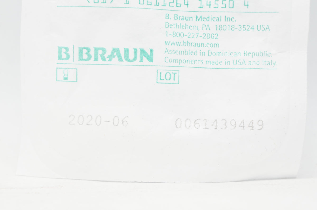 Braun V1921 Secondary IV Transfer Set 15 Drops/ml 40in Priming Volume ...